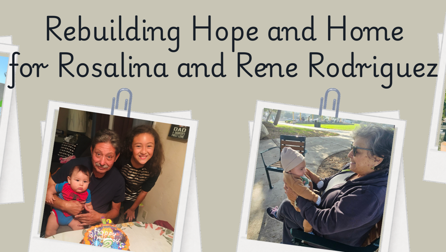 Fundraiser by Beverly Rodriguez : Rebuilding Hope and Home for Rosalina ...