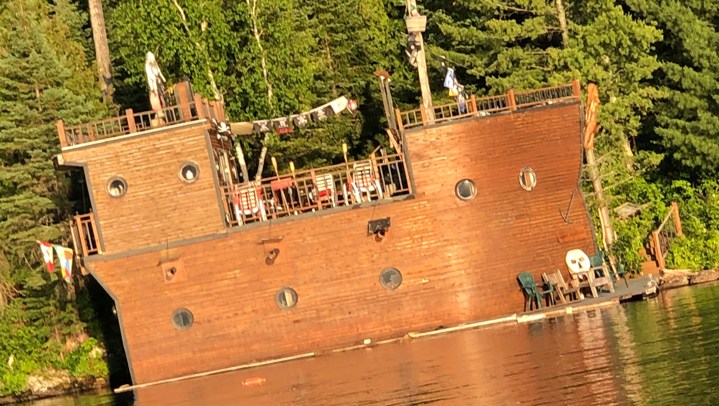 Fundraiser by Jesse Mehlenbacher : Help Fix Baptiste Lake's Pirate Ship ...