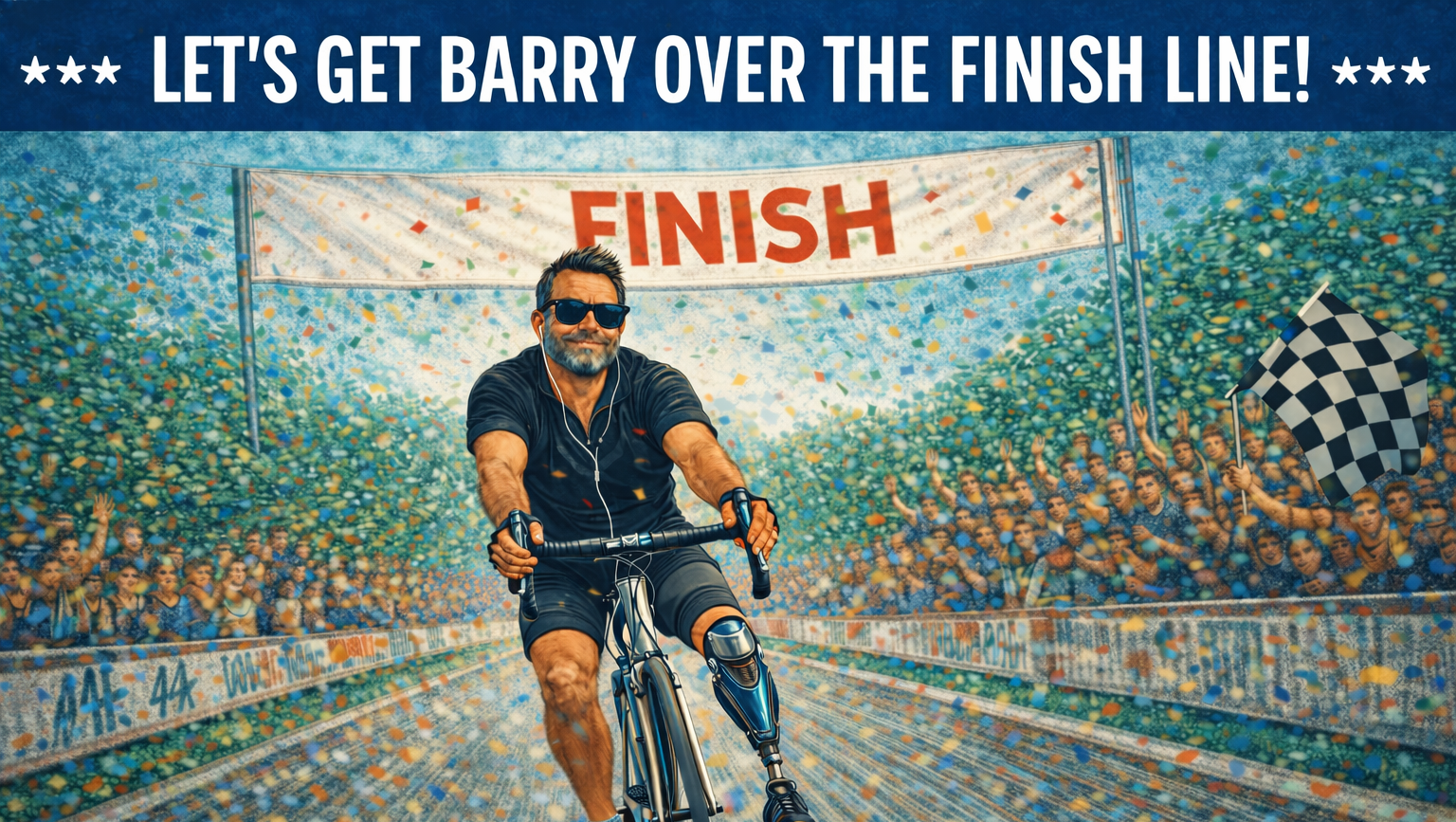 Fundraiser by Barry Hammond : Bicycle Barry Hospitalized - NEEDS OUR HELP!