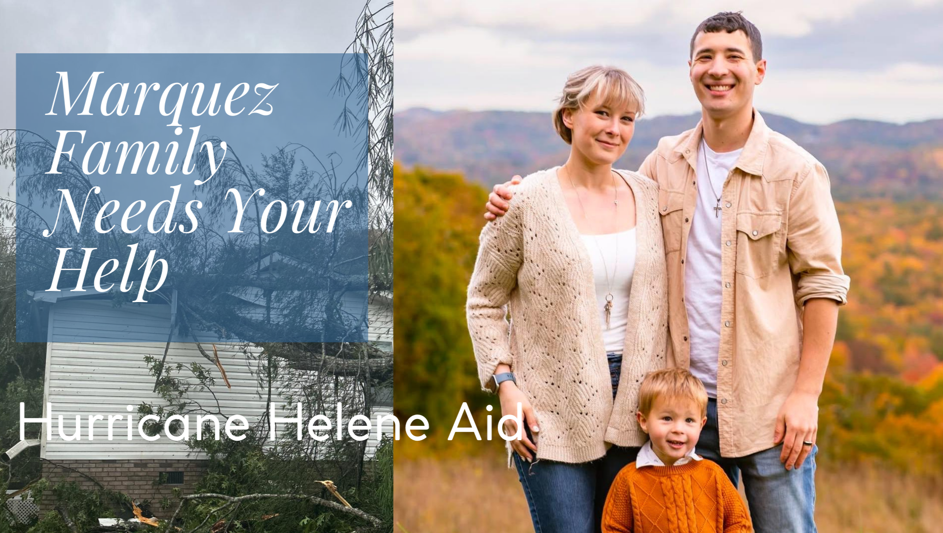 Fundraiser by Lisa Miosi : Help Emanuel, Rachel & Ethan rebuild after Hurricane Helene.