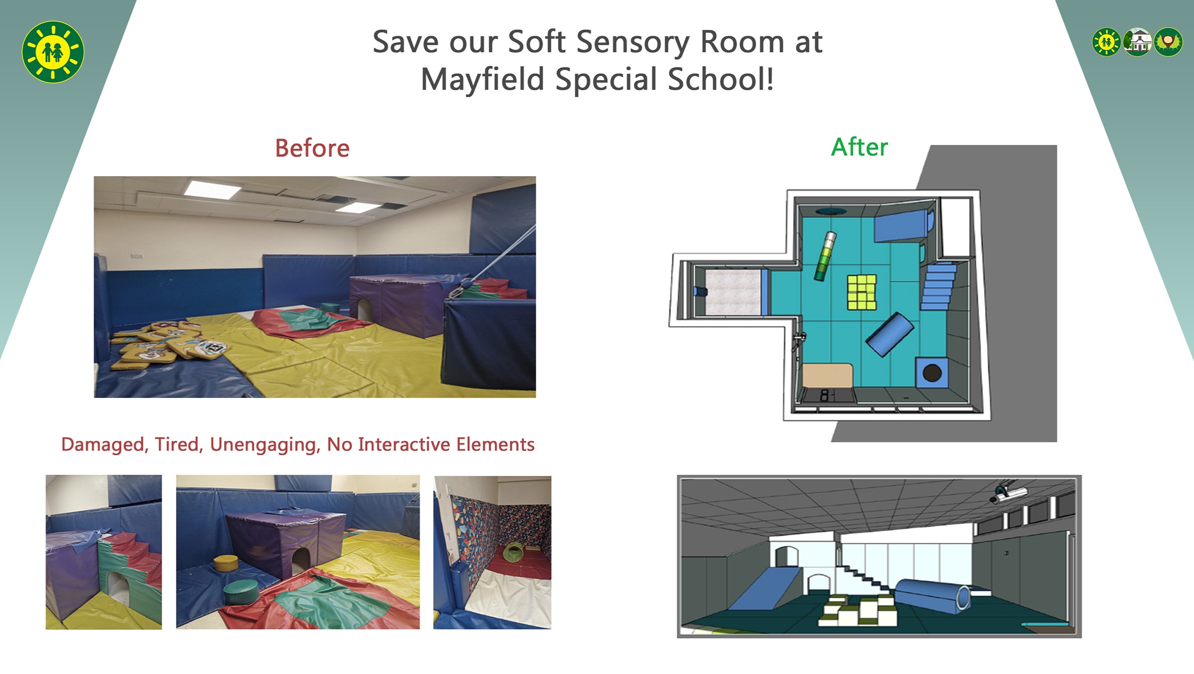 Fundraiser by Adam Tapp : Save our Soft Sensory Room at Mayfield ...