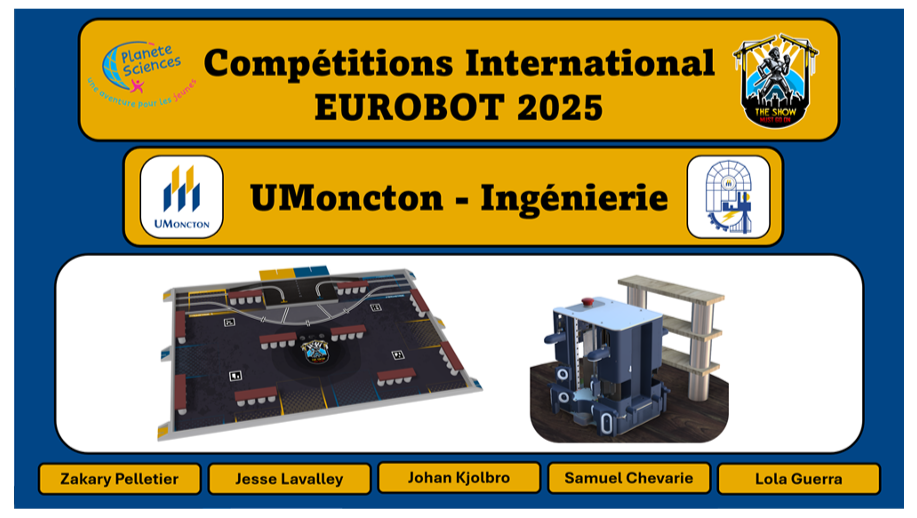 Fundraiser by Johan Kjolbro : Eurobot 2025 - Projet de Fin d'Étude