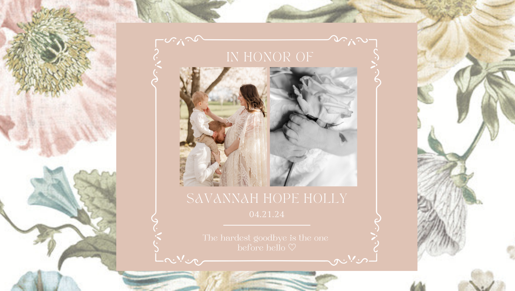 Fundraiser by Deidre Holly : In Honor of Savannah Hope