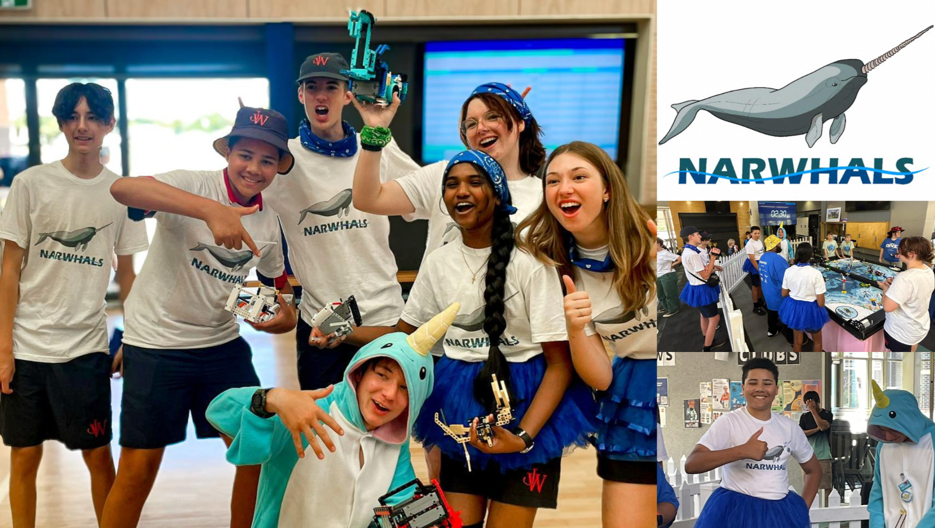 Fundraiser by Kimberly Denholm : Team NARWHALS FIRST® Lego League World Championships