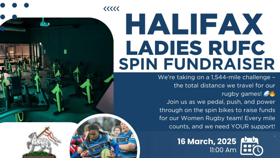 Fundraiser by Halifax Ladies : Ride for Rugby