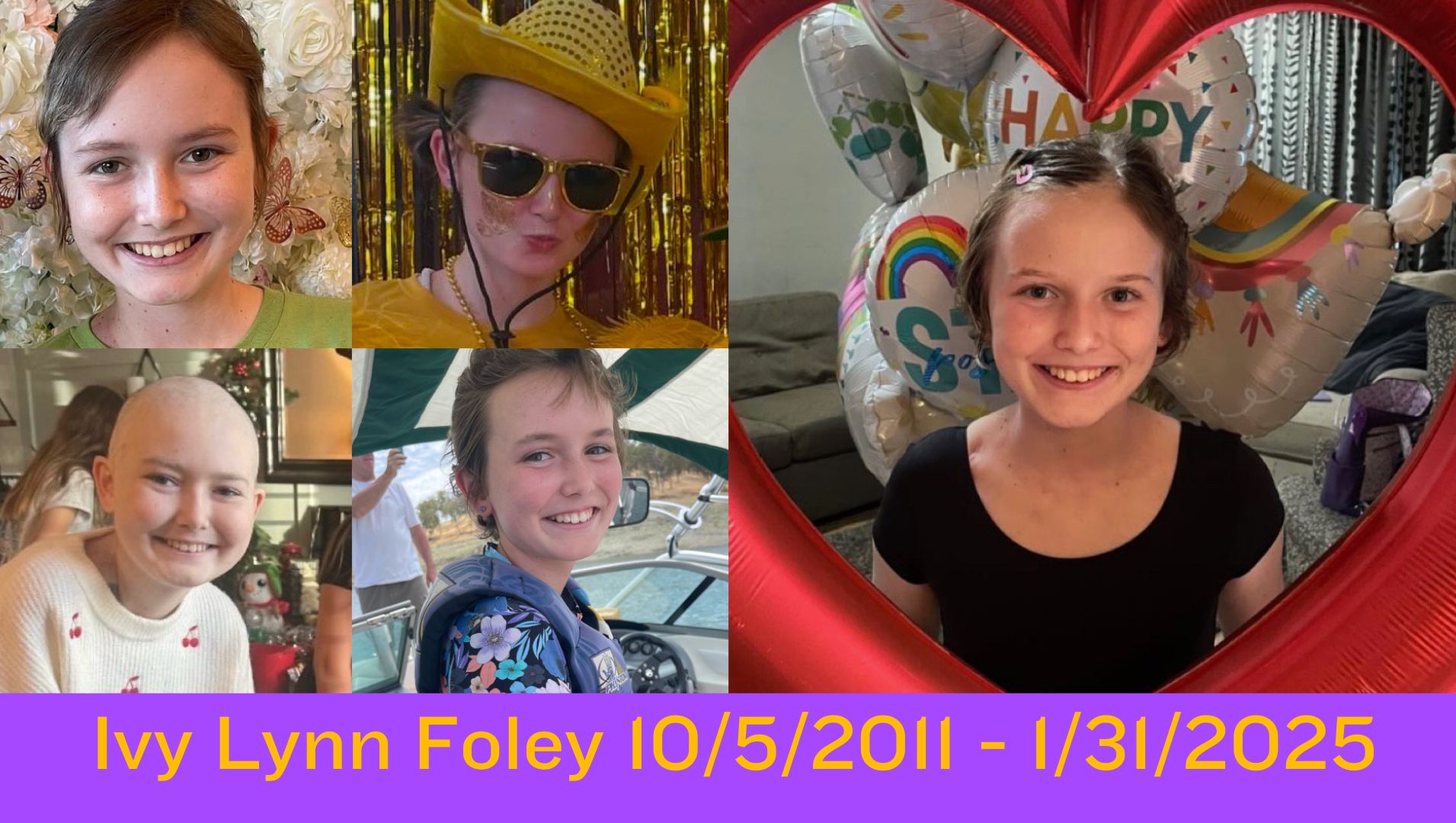 Fundraiser for Lindsay Foley by Natalie Turner : Honoring Ivy Lynn Foley