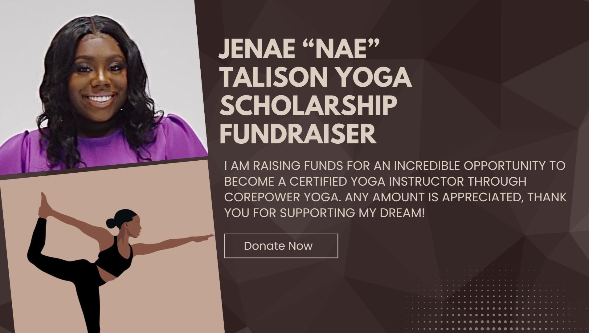 Fundraiser by Jenae Talison : Support Nae's Journey to Yoga Certification