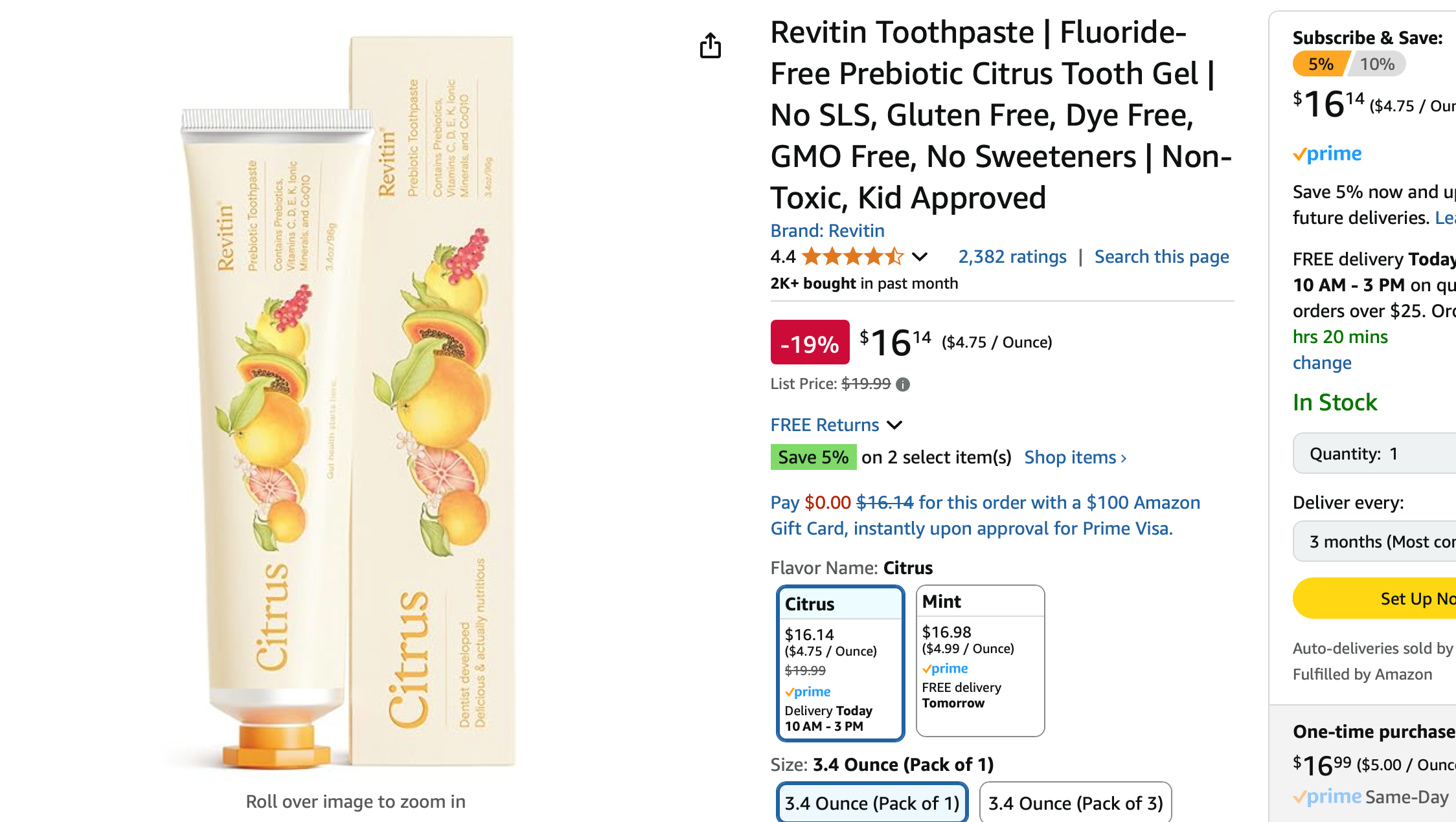 Fundraiser by Tamara Rubin : Lead Safe Mama Lab Testing: Revitin Citrus ...