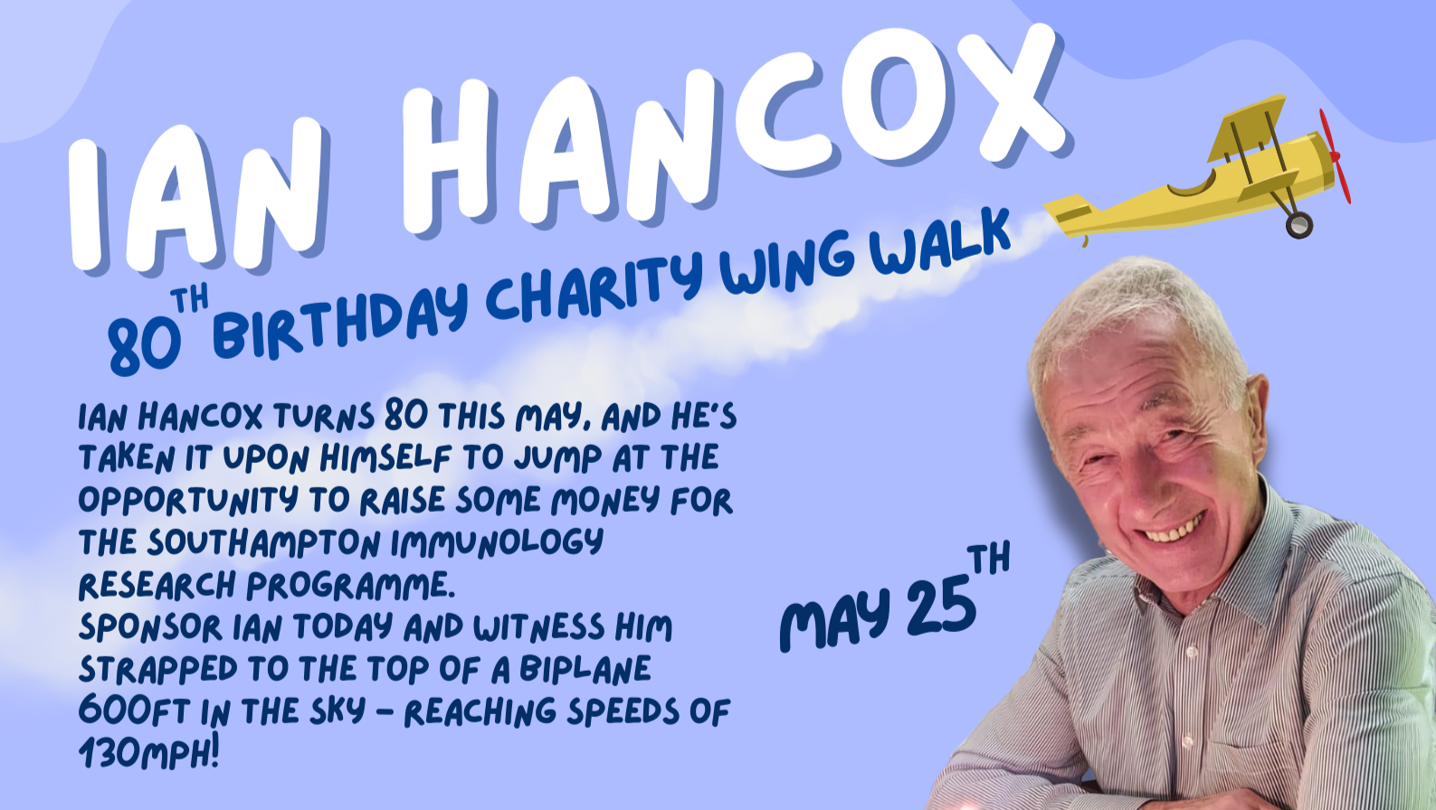 Fundraiser by Ian Hancox : Help Ian Raise Money for Southampton ...