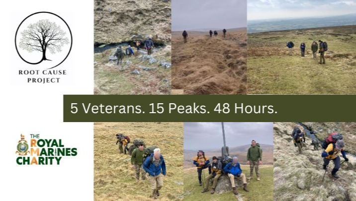 Fundraiser by Roy Goddin : 5 Veterans. 15 Peaks. 48 Hours.