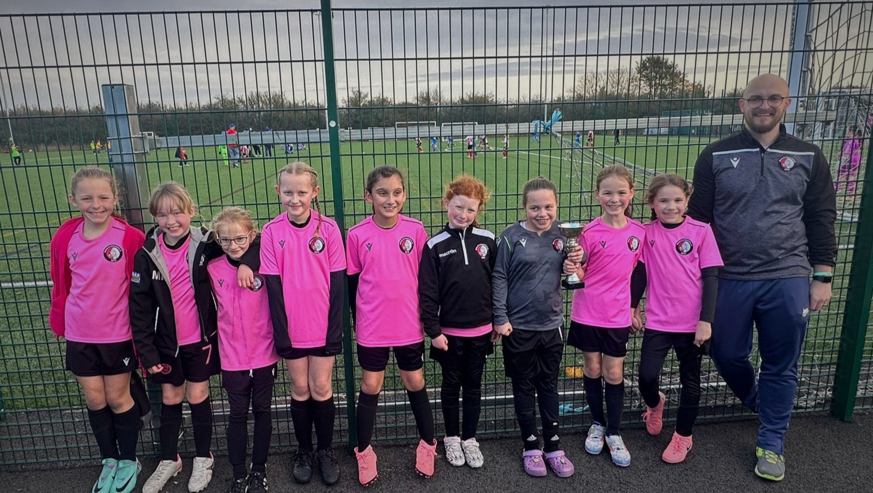 Fundraiser by Rachel Wallace : BAGFC U9s walk up Roseberry topping