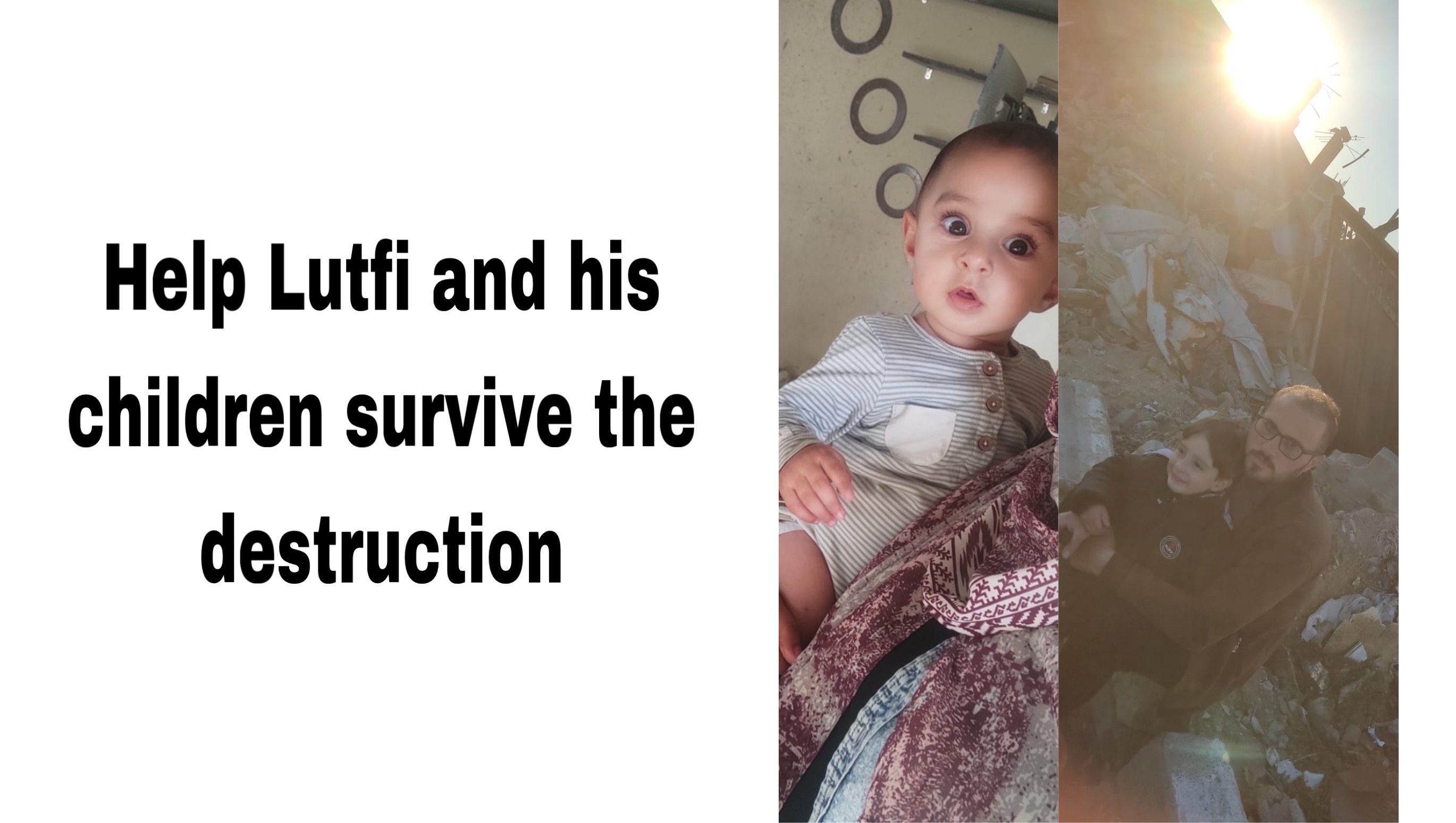 Fundraiser by Isra Yasmin : Help Lutfi and his Family Recover in Gaza
