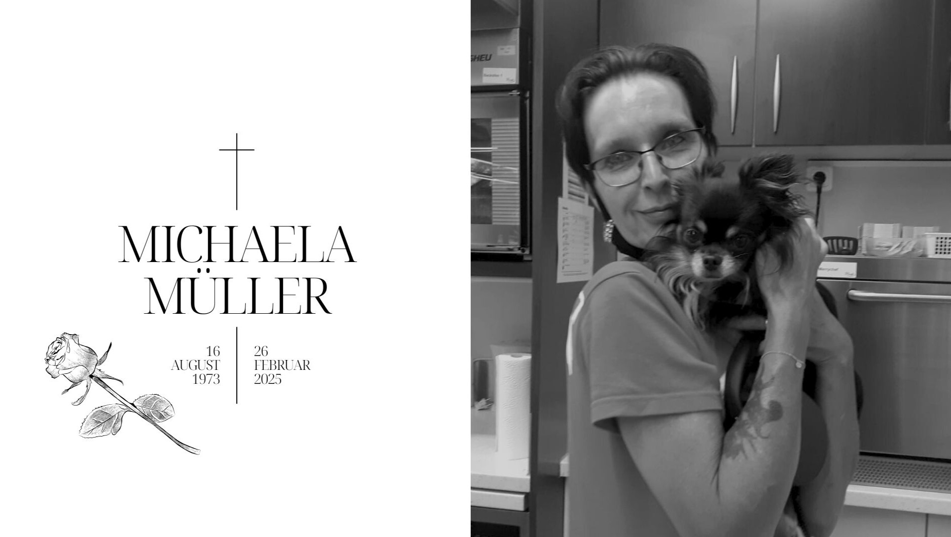 Fundraiser for David Mueller by Celina Papstein : In Gedenken an Michaela Müller