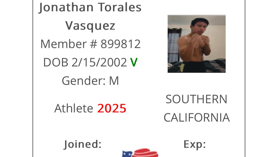 Fundraiser for Alondra Silva by jonathan Vasquez : Support Jonathan's Golden Gloves Journey