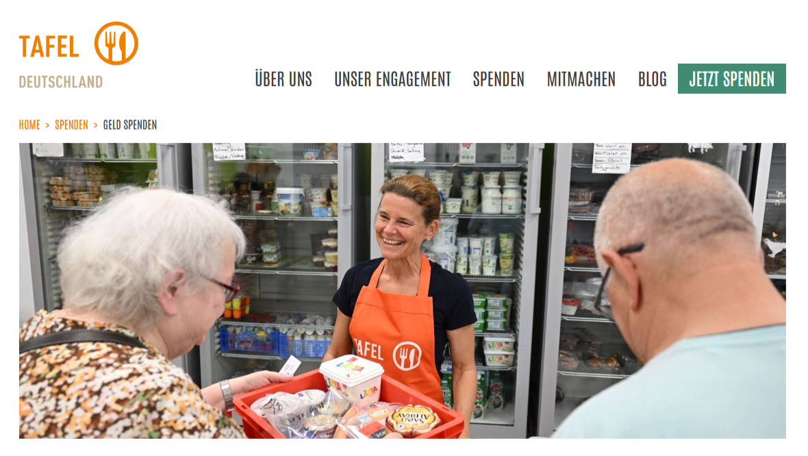 Fundraiser by Winnie Tan : Spende an die Tafel Deutschland e.V. zur ...