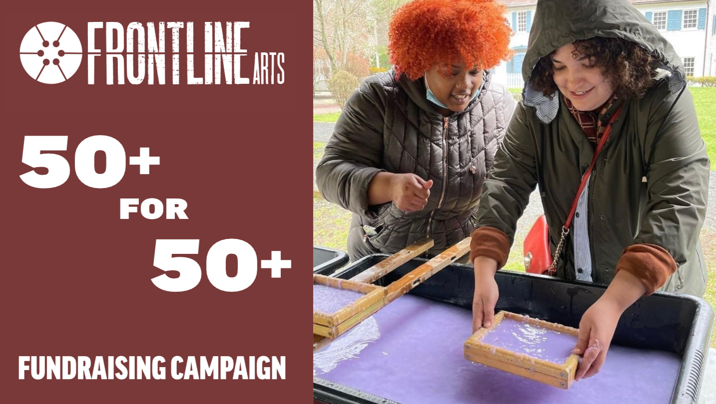 Fundraiser by Frontline Arts : Frontline Arts' 50 for 50 Campaign