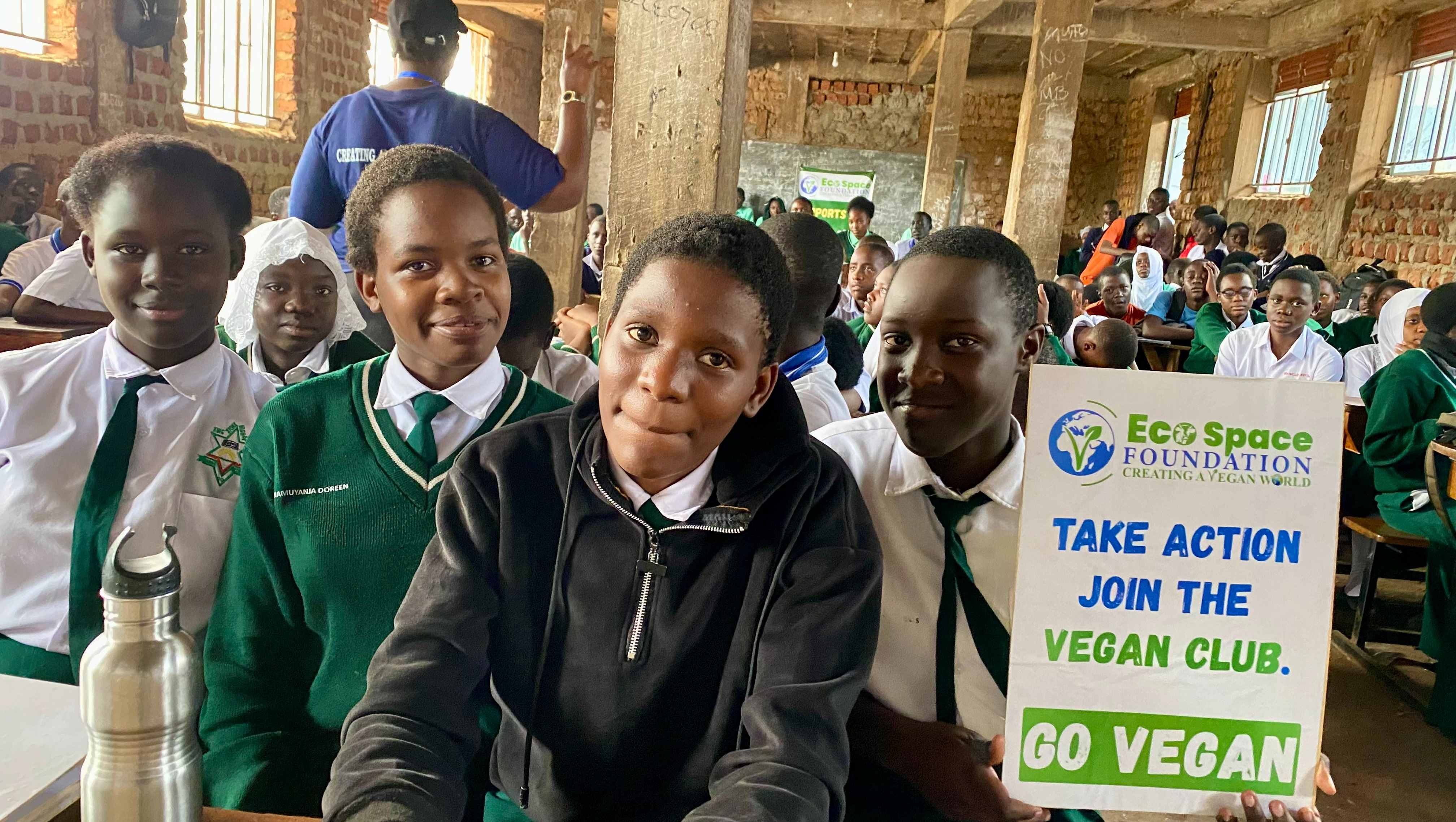 Fundraiser by Francesco Giorgi : Support EcoSpace: Bringing Vegan Education to Ugandan School