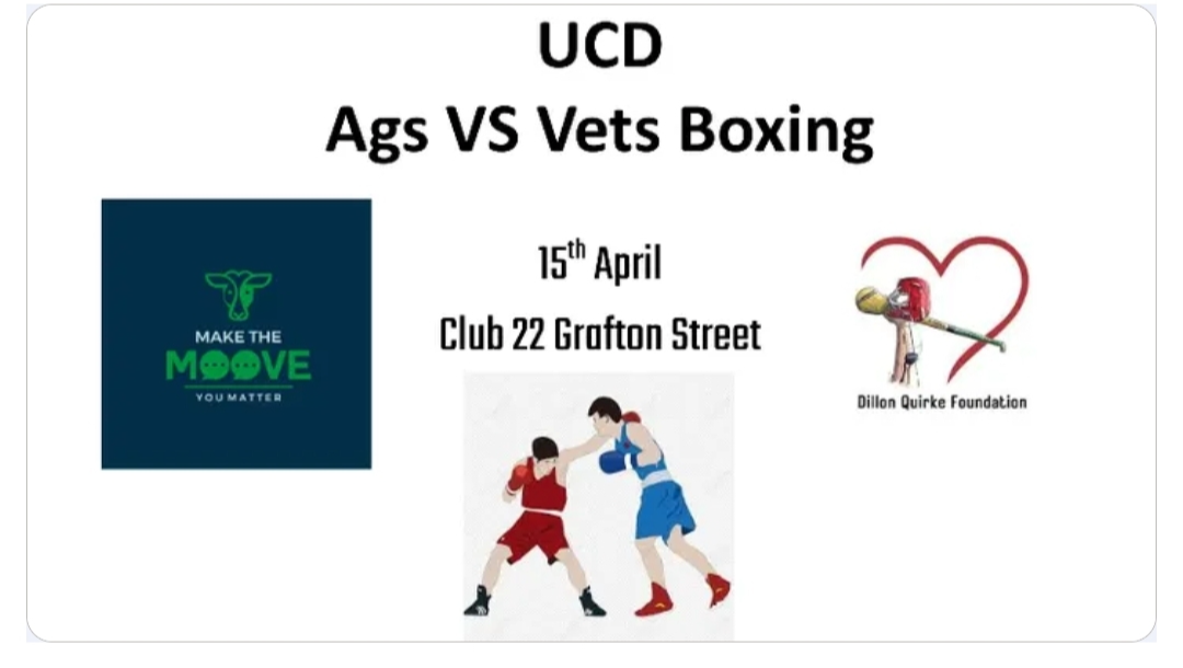 Fundraiser by Eoin Hassett : UCD Ag Vs Vets Charity Boxing