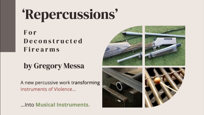 Fundraiser by Gregory Messa : "Repercussions" - Turning Instruments of ...
