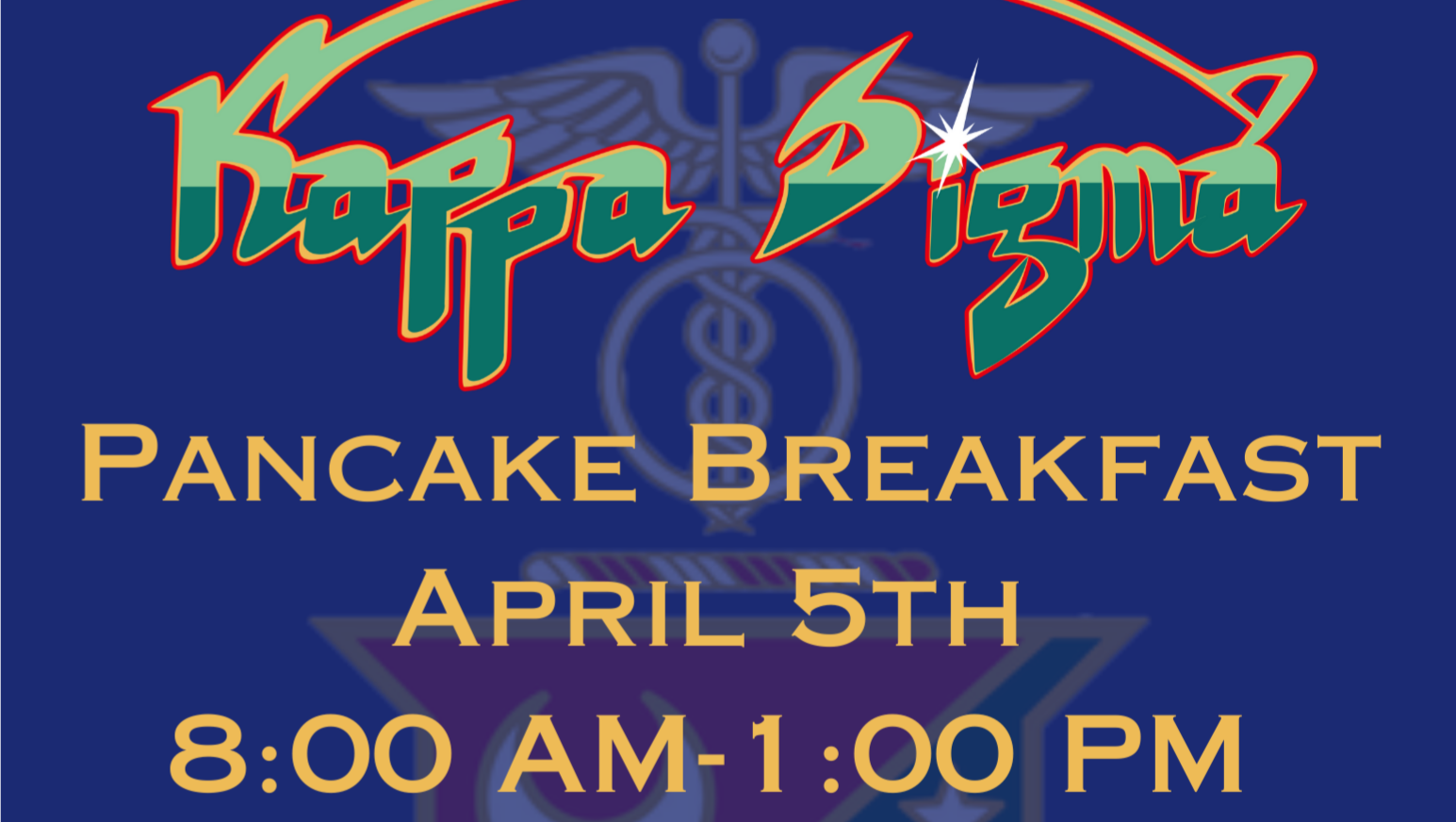 Fundraiser by Kappa Sigma Omicron-Phi : Kappa Sigma Spring 2025 Pancake ...