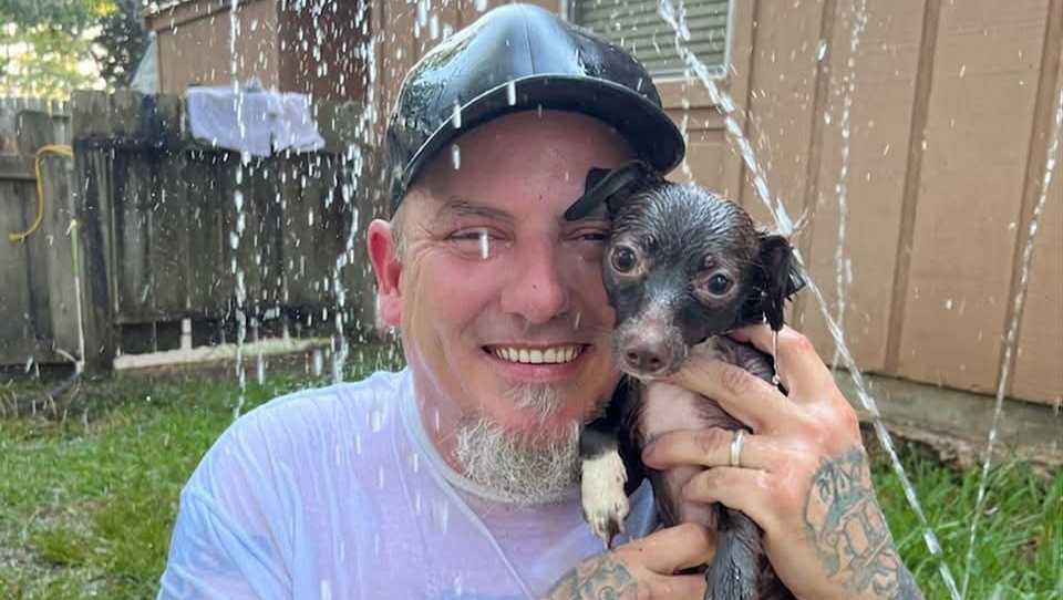 Fundraiser by Morgan George : Morgan during the loss of her husband, Chris