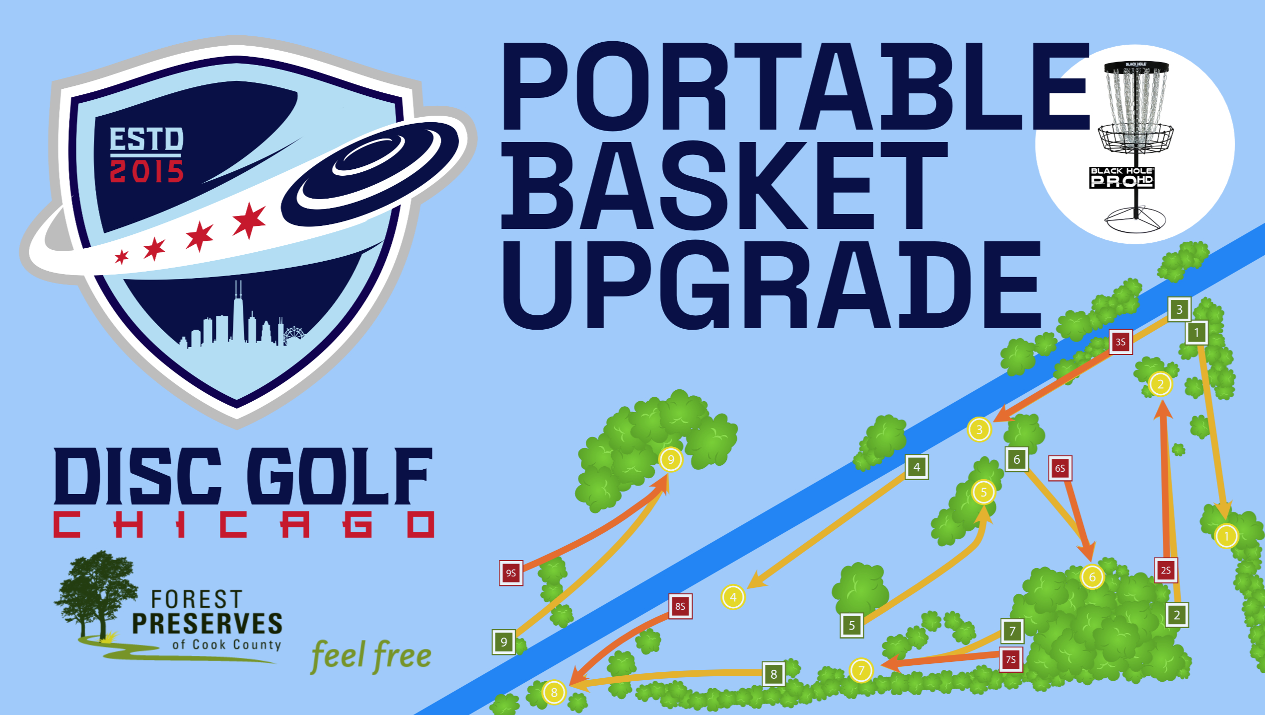 Fundraiser by Disc Golf Chicago : Portable Basket Upgrade for Disc Golf ...