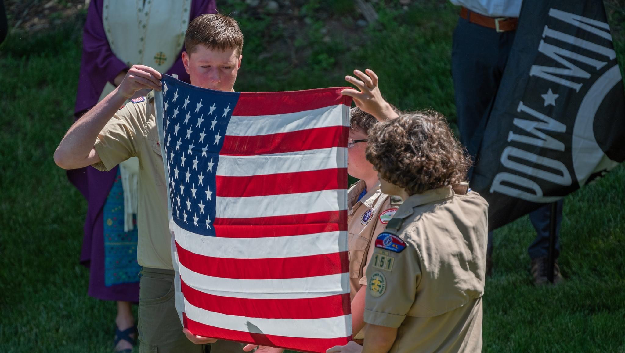 Fundraiser by Kristina Jackson : Help Cale's Eagle Scout Flag Project