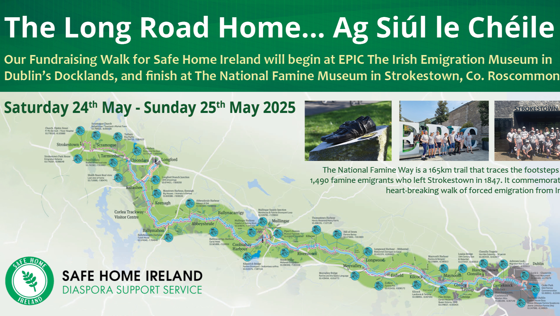 Fundraiser by Safe Home Programme CLG : The National Famine Way ...