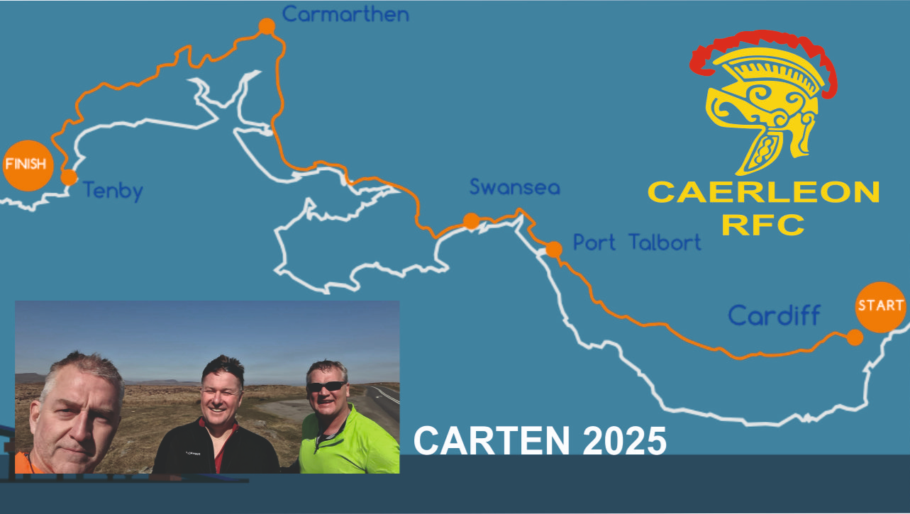 Fundraiser by Salli Morris : Two-Tired Caerleon RFC Cycling Challenge