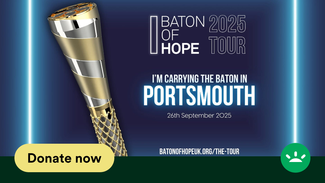 Fundraiser by Helen Lynas : Baton of Hope - Portsmouth