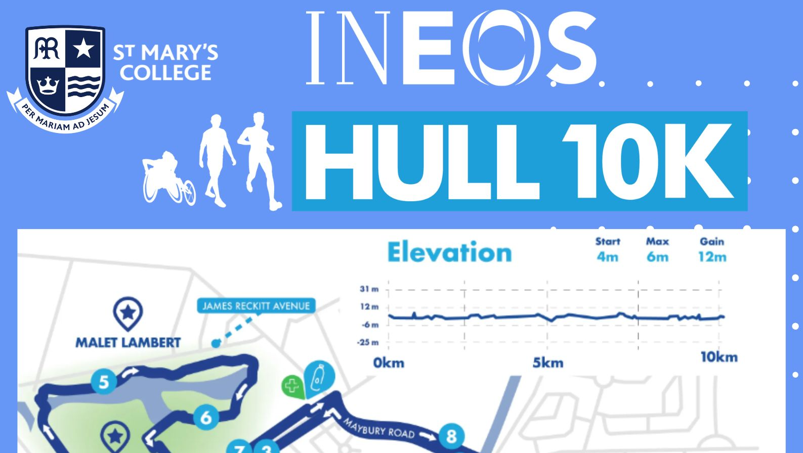 Fundraiser by St Mary's College : Team SMC Hull 10k 2025