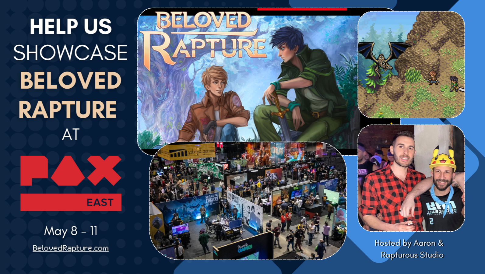 Fundraiser by Aaron Crawford : Help Us Exhibit Beloved Rapture at PAX East 2025