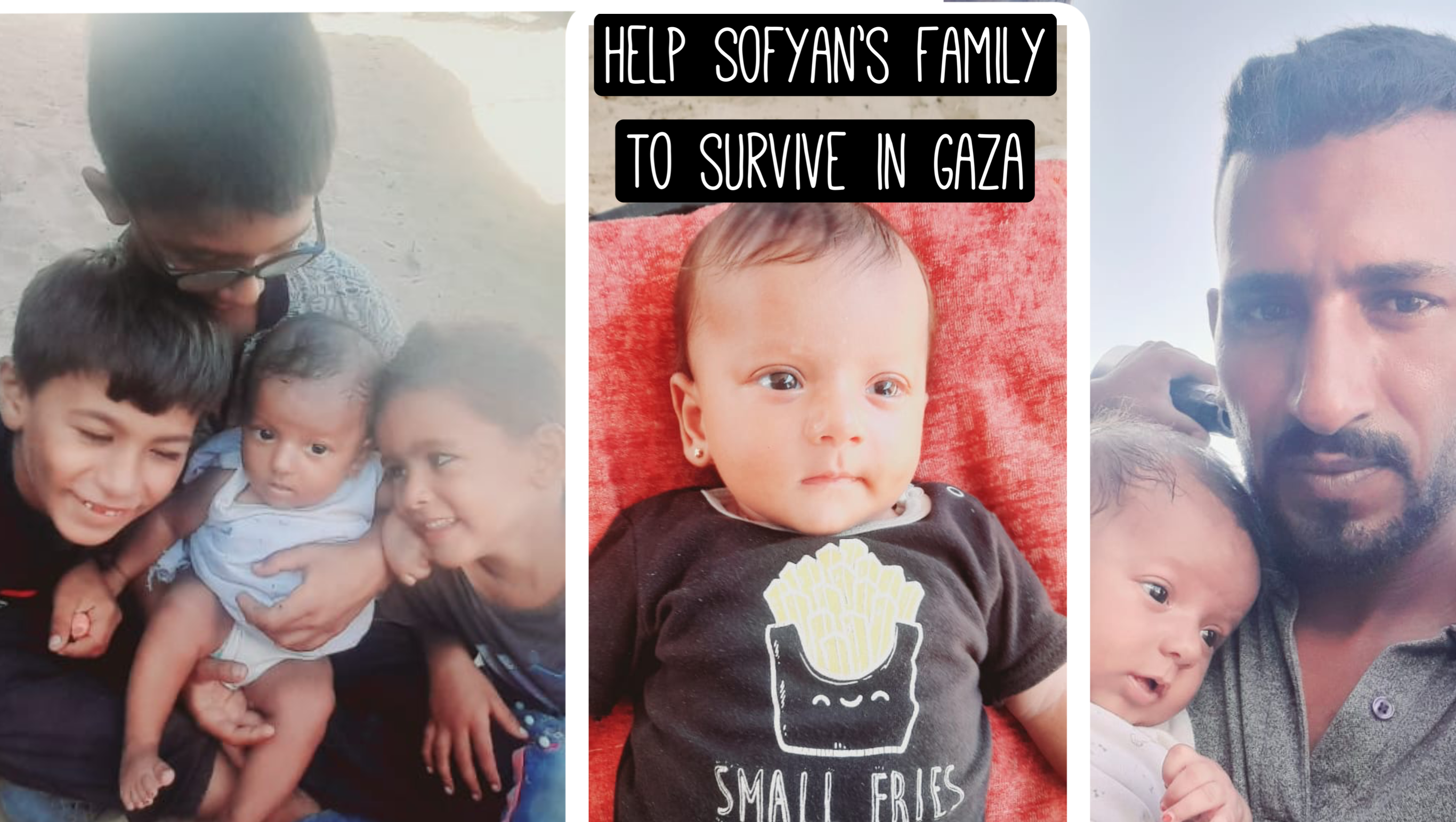 Fundraiser by Virginia Santo : Help Sofyan’s family to survive in Gaza