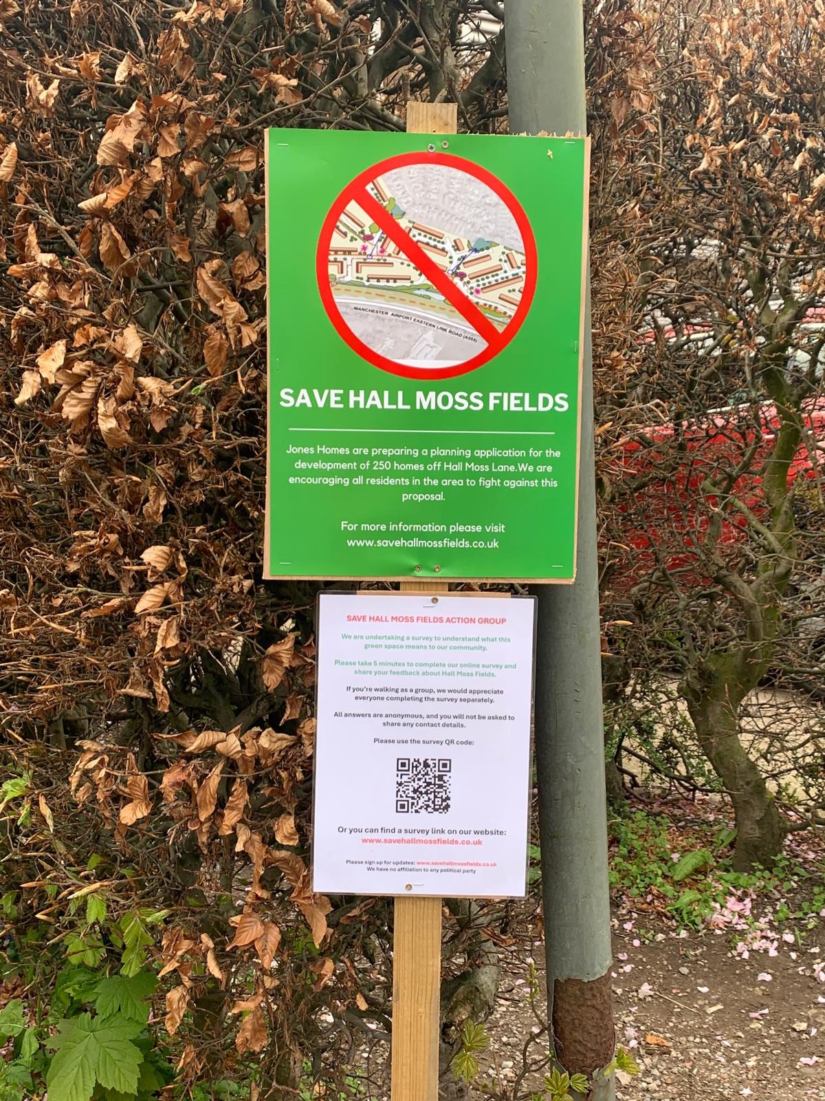 Fundraiser by Angela Burgess : Save Hall Moss Fields