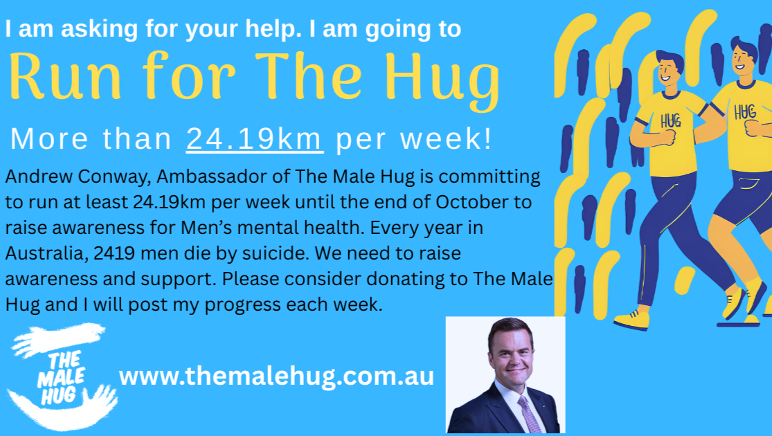 Fundraiser by Andrew Conway : Andrew Conway's Run for the Hug