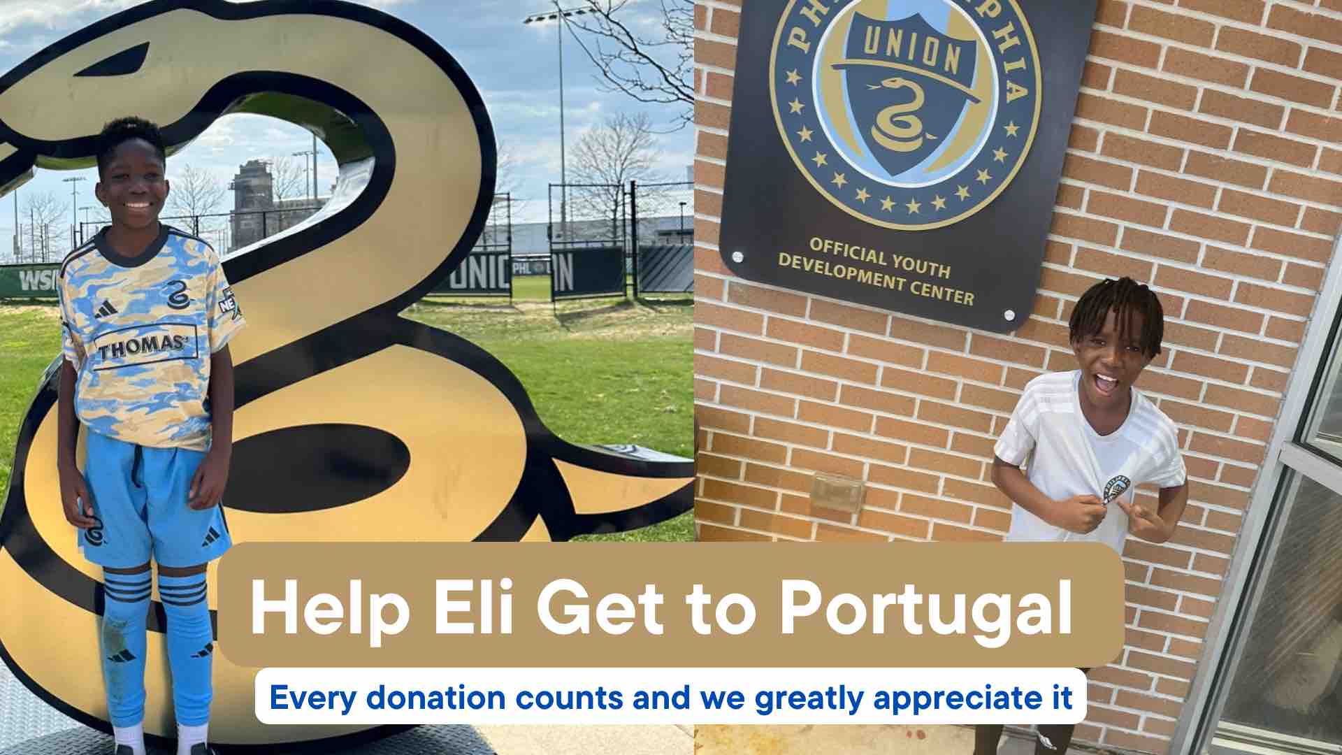 Fundraiser by Rita Dixon : Make Eli's Portugal Soccer Trip Possible