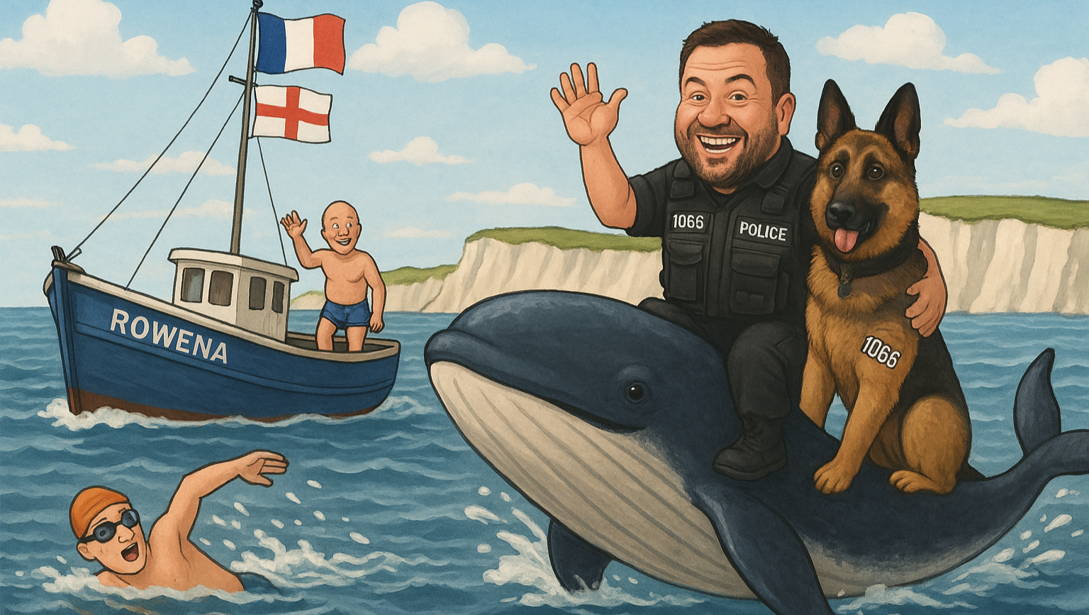 Fundraiser by Mark Baber : 4 men. 1 channel - Swimming in memory of ...