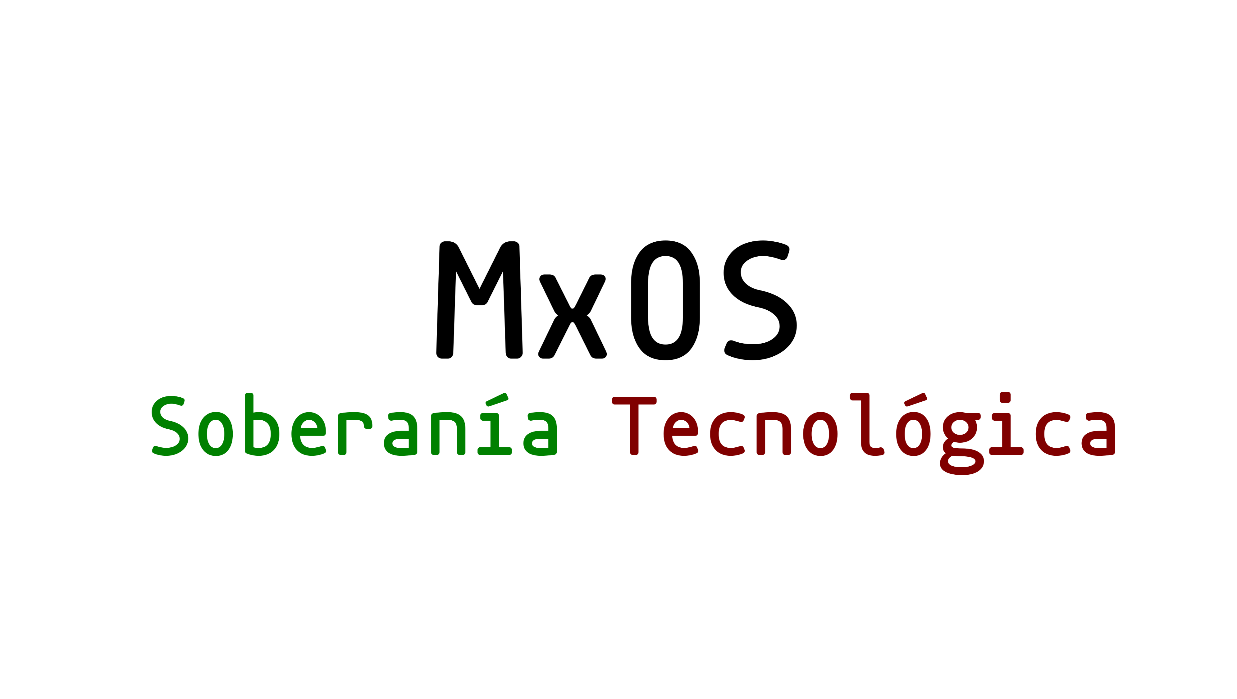 Fundraiser by Rene Bon Ciric : Fundación MxOS: soberanía tecnológica