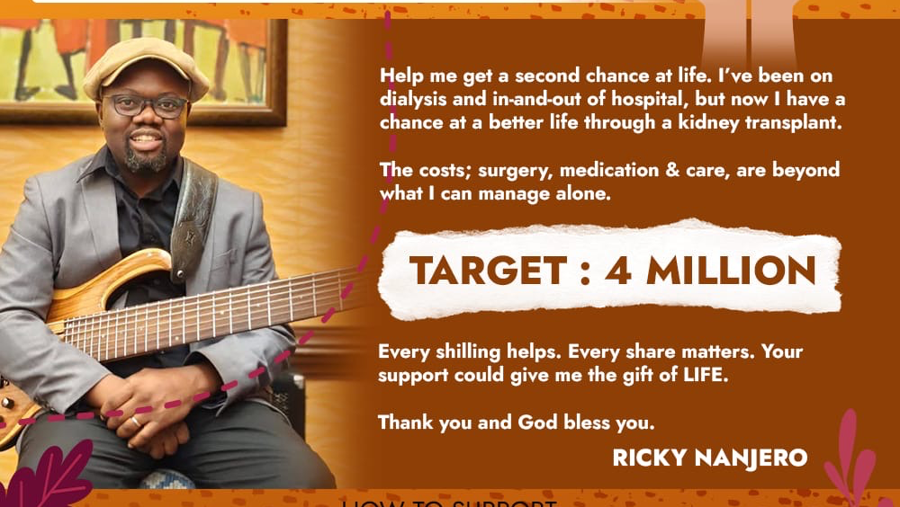 Fundraiser by Marcella Odinyo : Help Ricky Get a Life-Saving Kidney ...