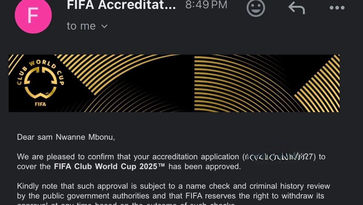 Fundraiser by Sam Mbonu : Support My FIFA Photography Journey