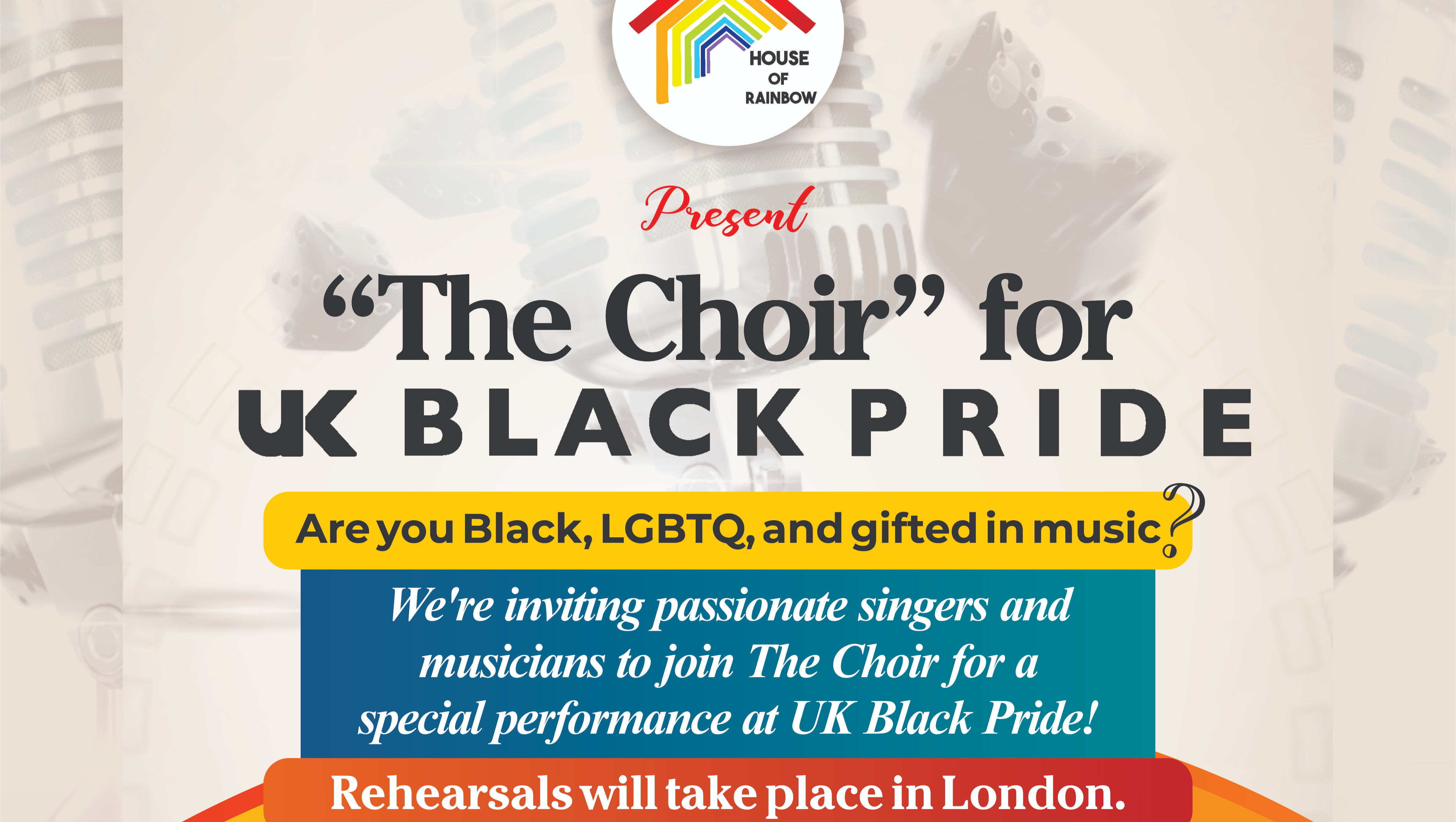 Fundraiser by HouseOfRainbow HOR : Support The First EVER Gospel Choir ...