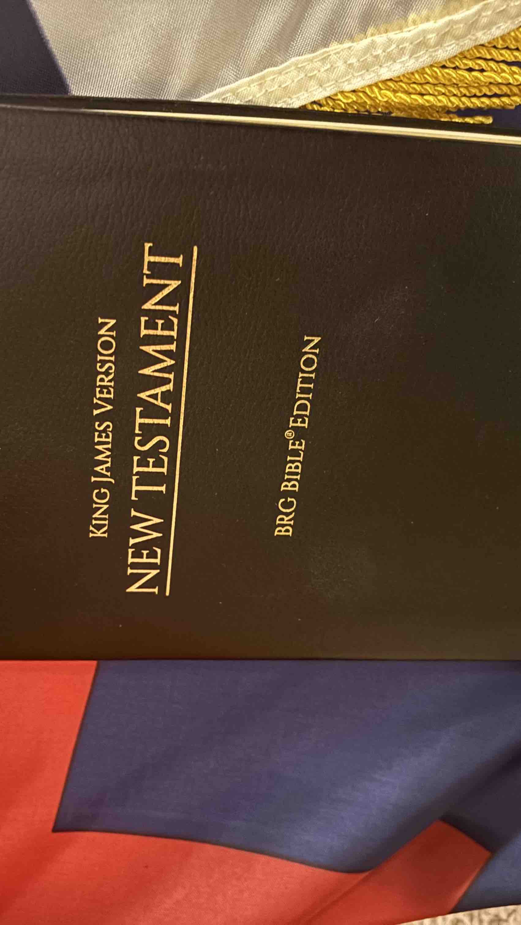 Fundraiser by Scott Johnson : Prison 3-Color Bible Blue Red & Gold Letter