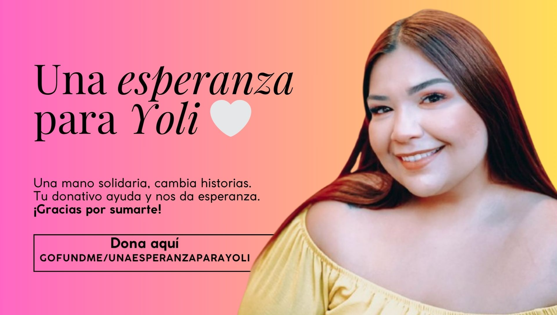Fundraiser by Matilde Azmitia Melquiades : Una esperanza para Yoli