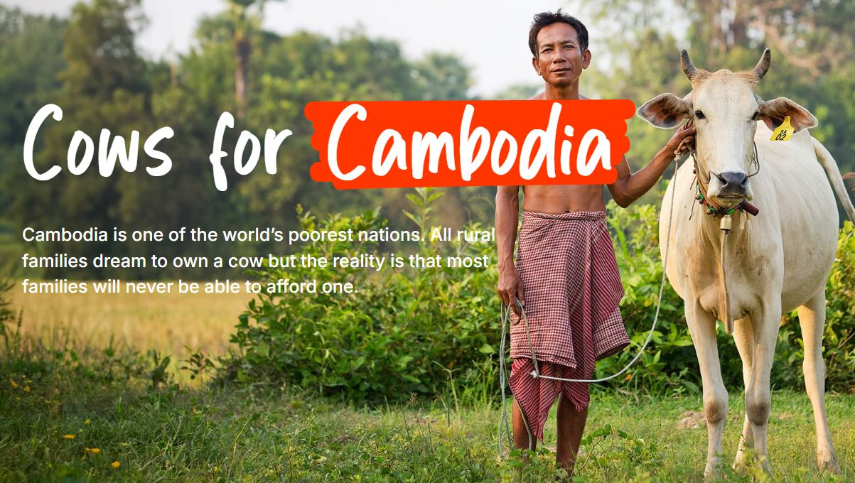 Fundraiser by Anthony Skeats : Josh and Ant Cows for Cambodia tour