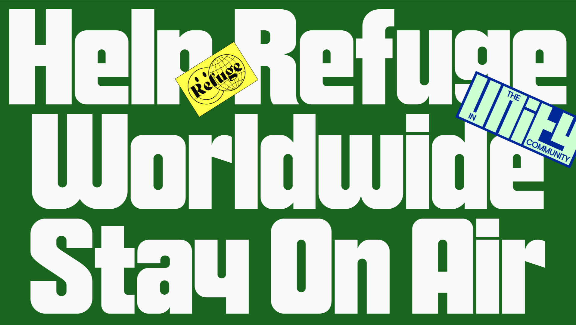 Fundraiser by Refuge Worldwide : Help Refuge Worldwide radio stay on air