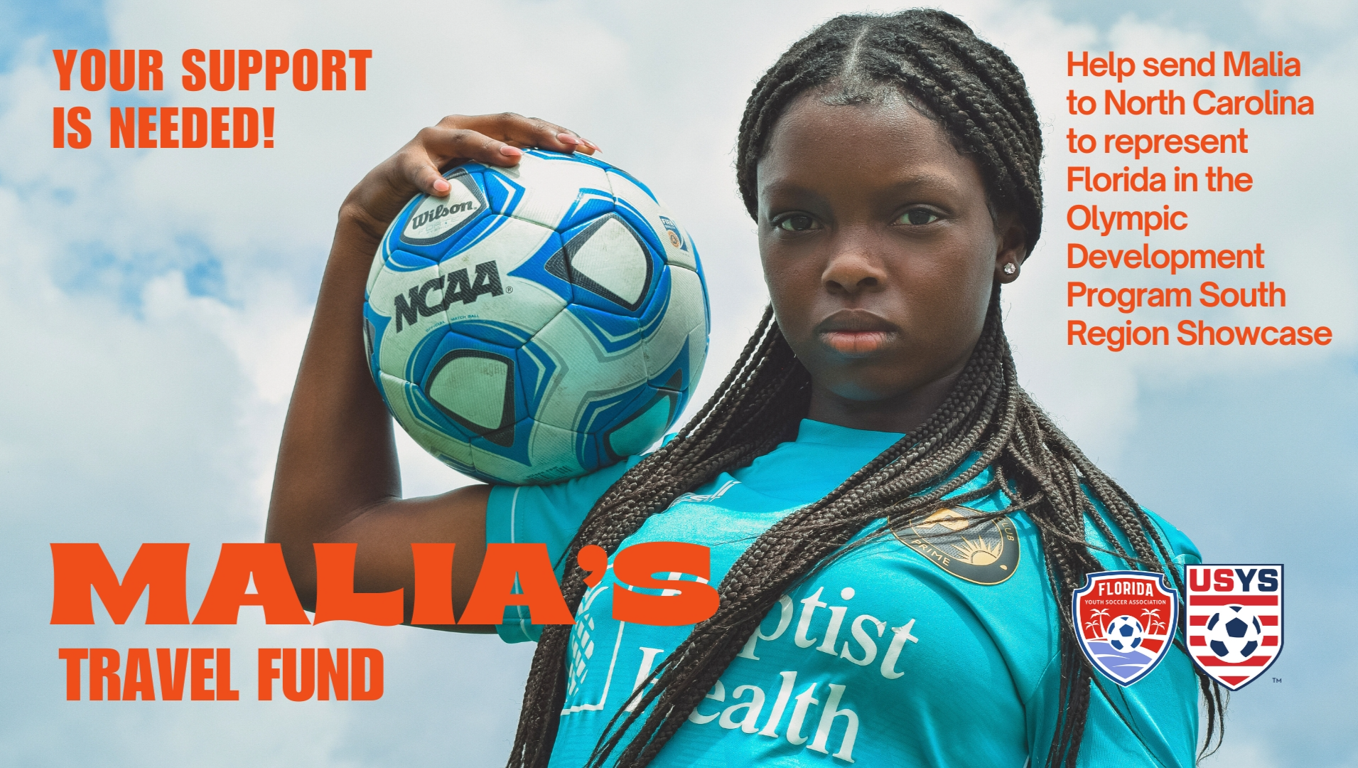 Fundraiser by Dr. Ashley Wilson : Support Malia's Soccer Dreams and Journey