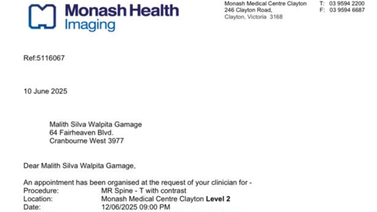 Fundraiser by Isuru Mendis : Help Malith Silva Fight a Spinal Cord Tumour