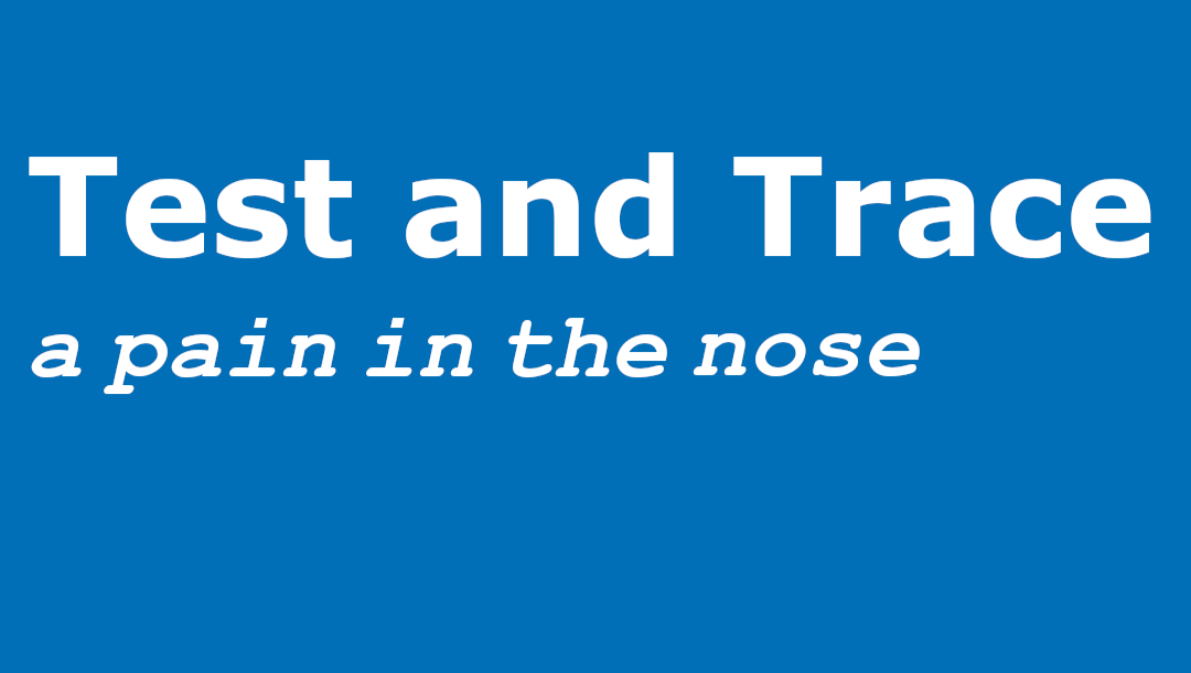 Fundraiser by James MacArthur : TEST AND TRACE: A PAIN IN THE NOSE (a ...