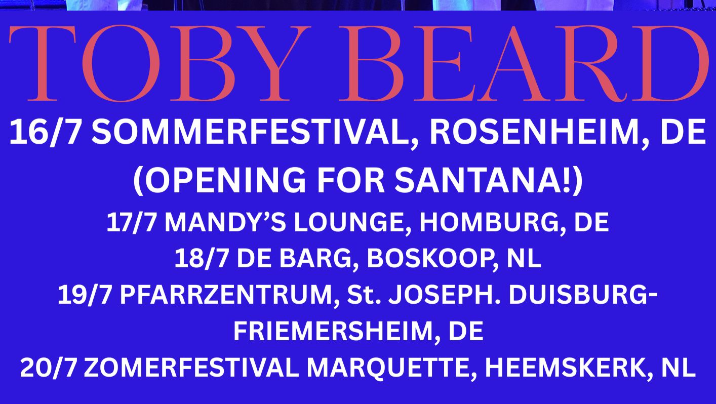 Fundraiser by Toby Beard : HELP US OPEN FOR SANTANA IN GERMANY