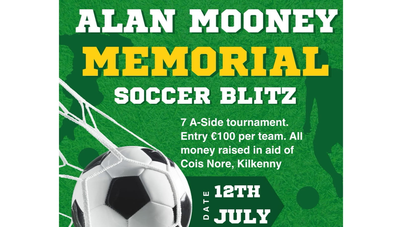Fundraiser by Lynda Mooney : Alan Mooney Memorial Soccer Blitz 2025